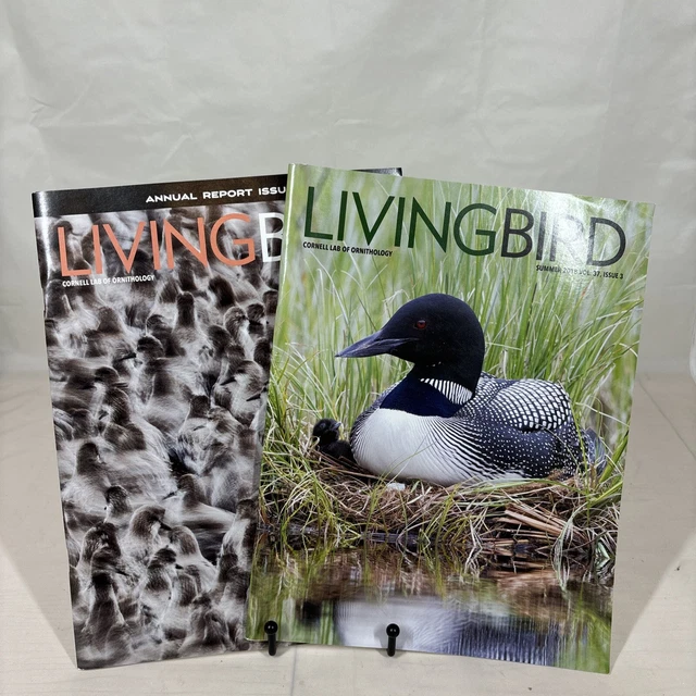 LIVING BIRD MAGAZINE 2 Back Issues Cornell Lab of Ornithology Summer ...