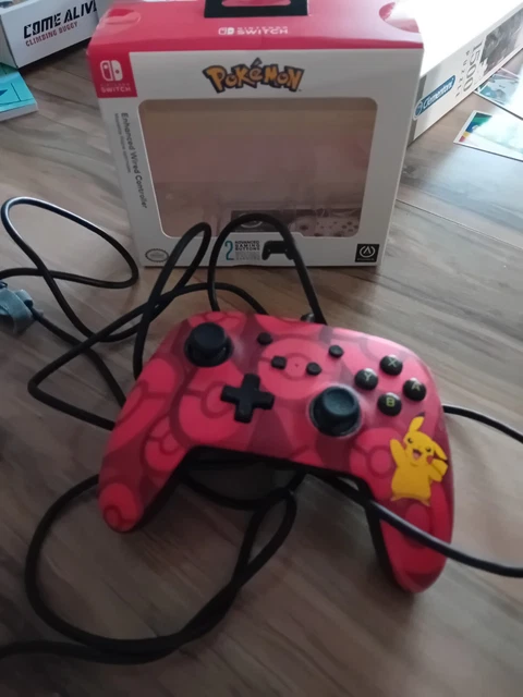 POWERA POKEMON PIKACHU Enhanced Wired Controller - Pokemon Pikachu ...