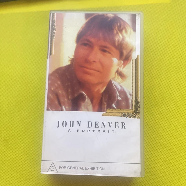 JOHN DENVER - A PORTRAIT VHS Video Tape 1994 - Rare - Vintage Media $18 ...
