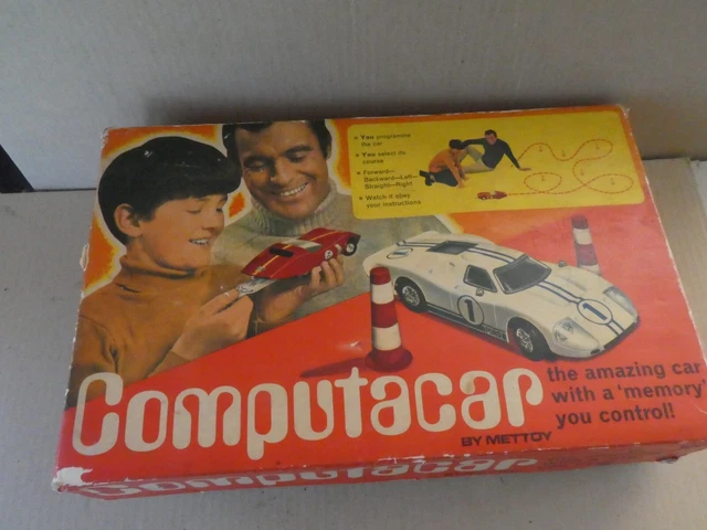 METTOY COMPUTACAR In Box 1970's rare vintage toy £22.99 - PicClick UK