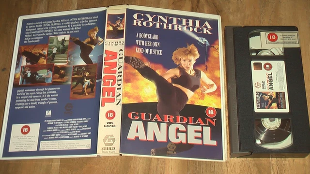 GUARDIAN ANGEL VHS Video Ex Rental Big Box Guild Cynthia Rothrock Cert ...