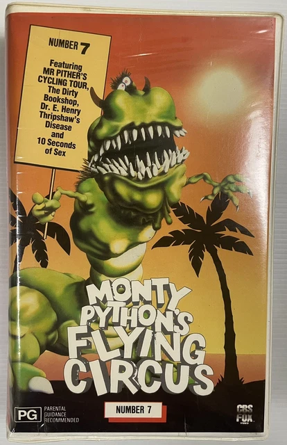 MONTY PYTHON’S FLYING Circus No 7 VHS Video Cassette Tape PAL PG 1987 ...