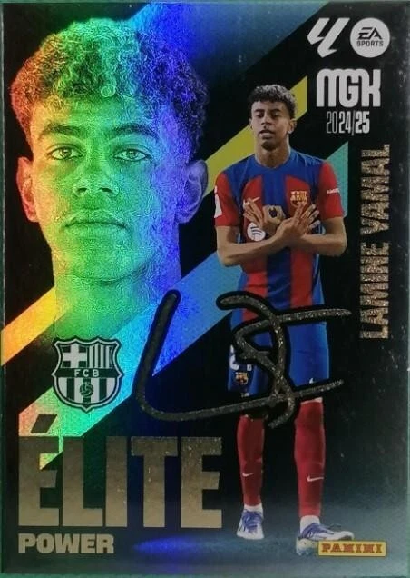 2024-25 PANINI MEGACRACKS P7 Lamine Yamal Elite Power £13.99 - PicClick UK