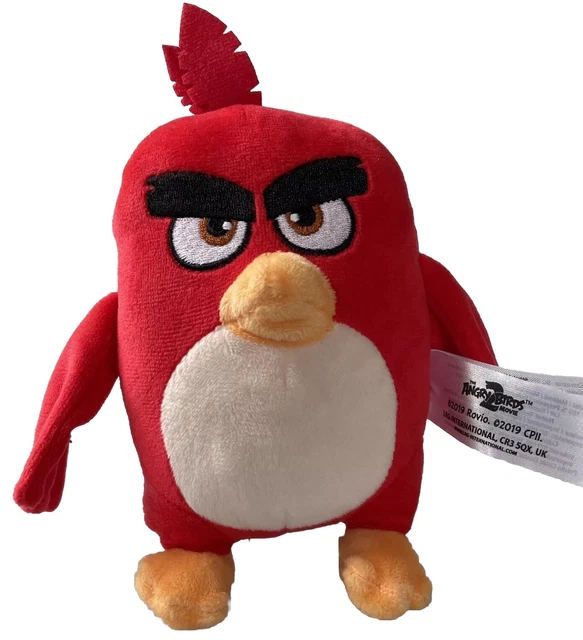 THE ANGRY BIRDS 2 Movie Red Bird Soft Toy Plush Teddy 2019 Rovio £2.99 ...