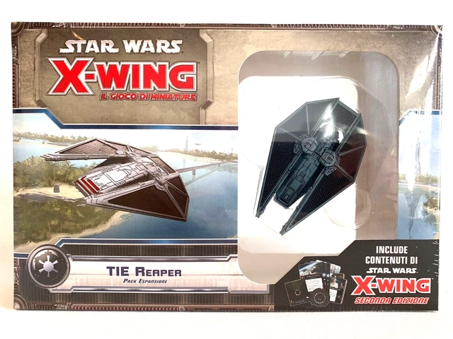 STAR WARS X-WING Miniature TIE REAPER PILOT Fantasy Flight Game VR PRO ...
