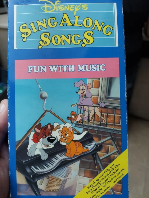 DISNEYS SING ALONG Songs - Fun With Music (VHS, 1993) $33.50 - PicClick AU