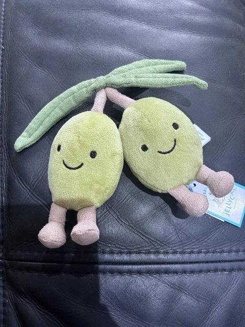 JELLYCAT AMUSEABLES OLIVES Fruit Vegetables Food Soft Plush Toy BNWT £ ...