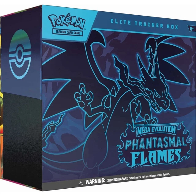 POKEMON PHANTASMAL FLAMES Elite Trainer Box Brand New Sealed - PRESALE ...