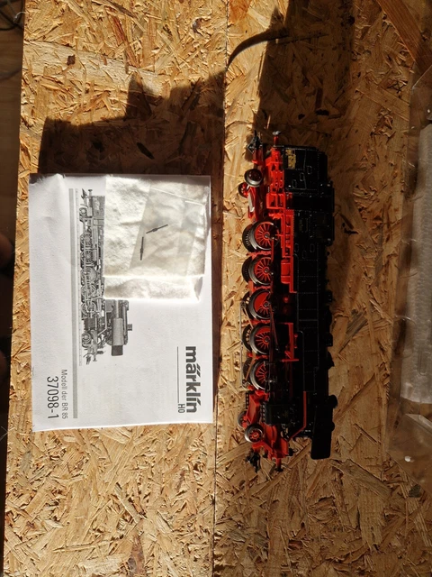 MÄRKLIN HO, DAMPFLOK 37098-01, MFX, Sound, verpackt, Funktionstest ...