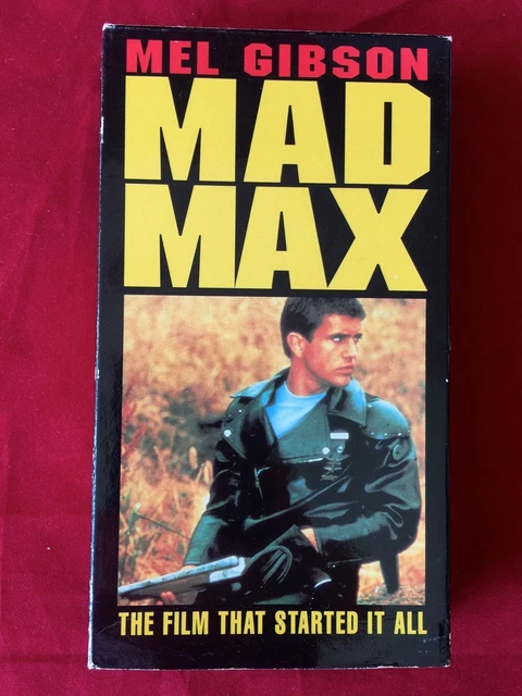 VHS MOVIE “MAD MAX” MEL GIBSON - THE FILM THAT STARTED IT ALL Video 93 ...