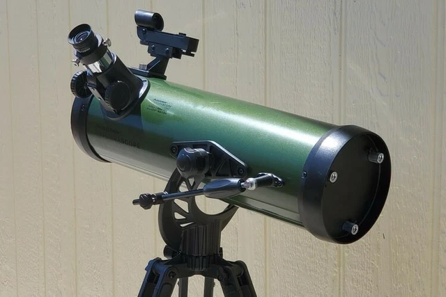 Celestron Explorascope 114az Telescope For Astronomy Birding W Starry