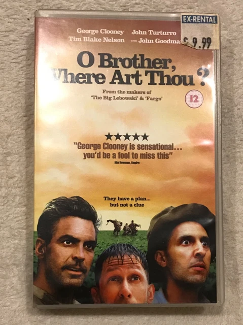 EX-RENTAL VHS O Brother, Where Art Thou? BIG BOX VIDEO (Blockbuster ...