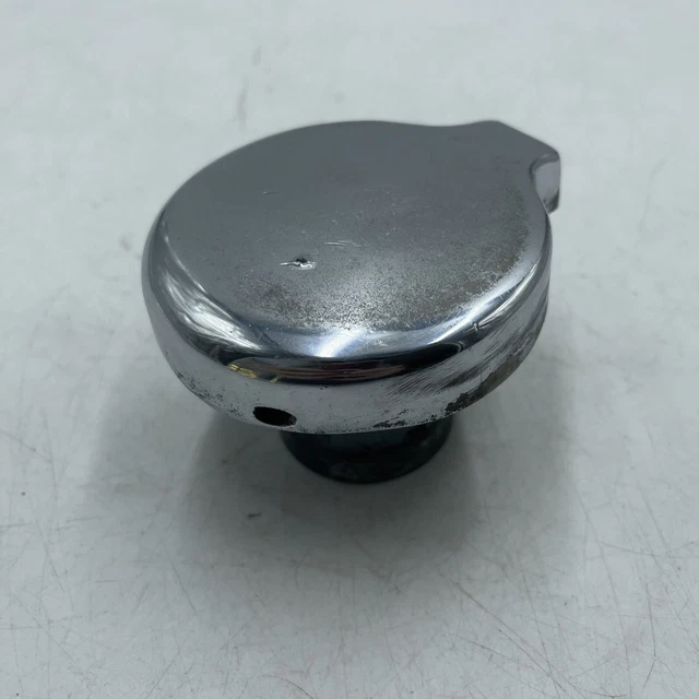 TRIUMPH TR6 TR250 Spirtfire Flip Top Gas Cap with Extension Chrome #1 £ ...