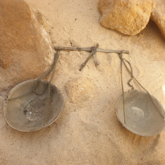 RARE ANTIQUE ANCIENT Egyptian Scale for Gold , silver Antique Scale ...