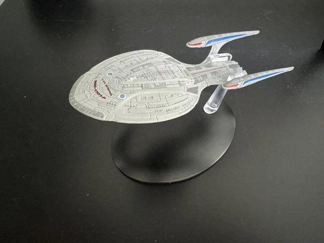 STAR TREK STARSHIPS Enterprise F Federation Livery Eaglemoss Hero ...
