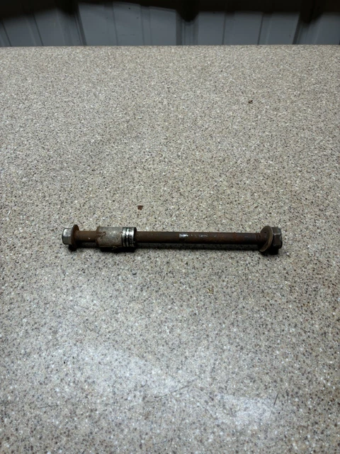 PW50 FRONT AXLE COMPLETE WHEEL BOLT Nut Spacer YAMAHA PW 50 $26.58 ...