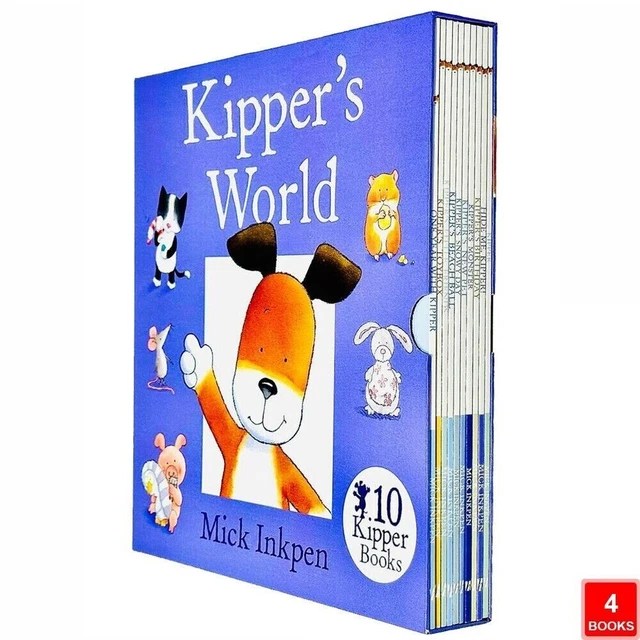 KIPPER'S WORLD COLLECTION 10 Books Box Set By Mick Inkpen Kipper ...