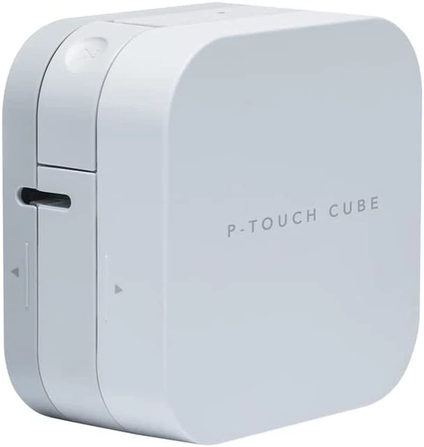 P-TOUCH CUBE PT-P300BT Label Maker, Bluetooth, up to 12Mm Labels ...