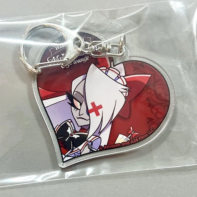 HAZBIN HOTEL VAGGIE Acrylic Keychain Animate Cafe Used £53.66 - PicClick UK