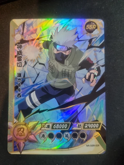 KAYOU OFFICIAL LICENSED Naruto TCG Hatake Kakashi SSR NR-SSR-028 EUR 14,29 - PicClick IT