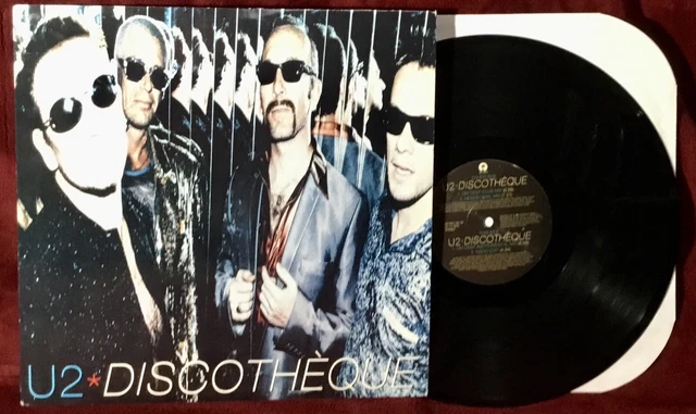 U2 ~ DISCOTHÈQUE 12" Single Record Island 854789 très bon état + EUR 11 ...