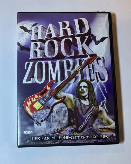 HARD ROCK ZOMBIES DVD Very Rare OOP 1985 Cult Classic Zombie Horror ...