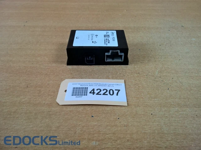 MODULE D'UNITÉ DE Commande Pdim Bluetooth Cascada Zafira C Meriva B ...