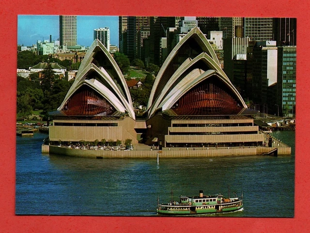 1970S FERRY & Opera House SYDNEY HARBOUR NSW AU ferry boat holiday ...