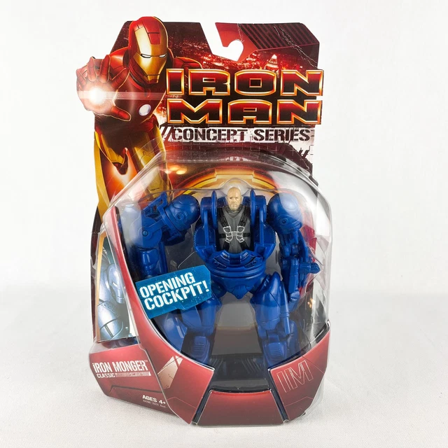 MARVEL IRON MAN Concept Series Iron Monger Classic BLUE Figure 2008 ...