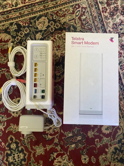 TELSTRA SMART Modem Gen 2 With Voice Backup LH1000 Arcadyan Wi-Fi ...