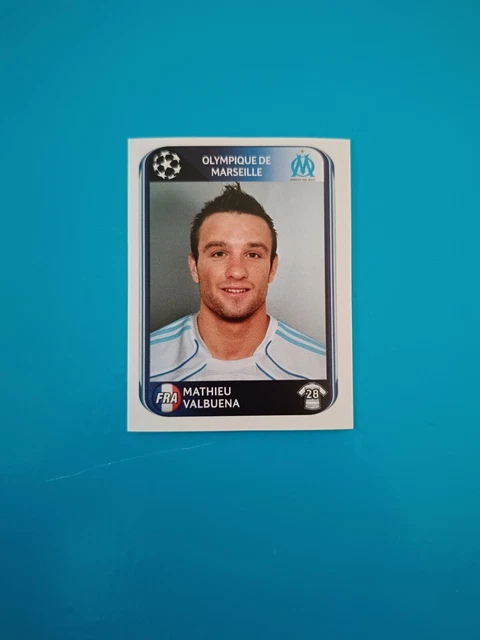 PANINI UEFA CHAMPIONS League 2010-11 New N 374 Mathieu Valbuena Olymp ...