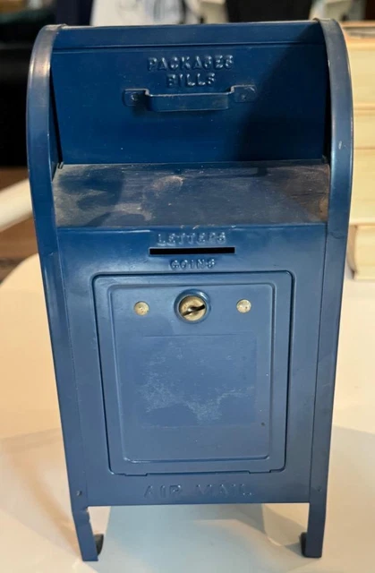 VINTAGE BRUMBERGER POSTAL Service Mailbox Bank USPS No Key $19.99 ...