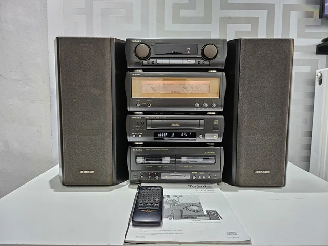 TECHNICS SE-CA1060 HIFI Separates Stereo Stack System With Speakers ...