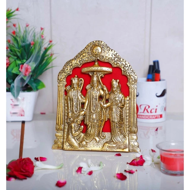 RAM DARBAR STATUE Idol Murti Ayodhya - RAM Laxman Sita Hanuman (1133 ...