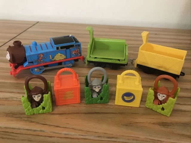 THOMAS AND FRIENDS Motorized Sodor Safari Monkey Mask Train - MATTEL £ ...