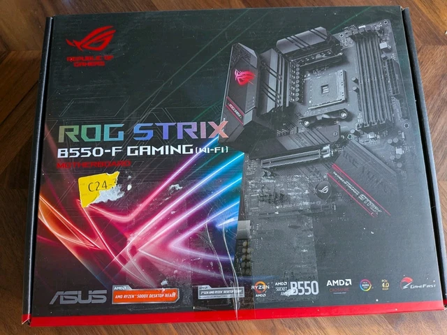 ASUS ROG STRIX B550-F GAMING WIFI Socket AM4 AMD ATX Motherboard £84.94 ...