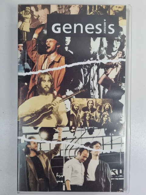 GENESIS VIDEOS A History VHS Video Tape £3.00 - PicClick UK