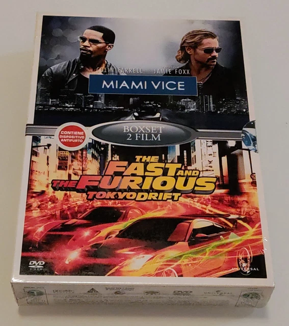 MIAMI VICE+THE FAST And Furious Tokyodrift Boxset 2 Dvd Nuovo Sigillato EUR 40,00 - PicClick IT
