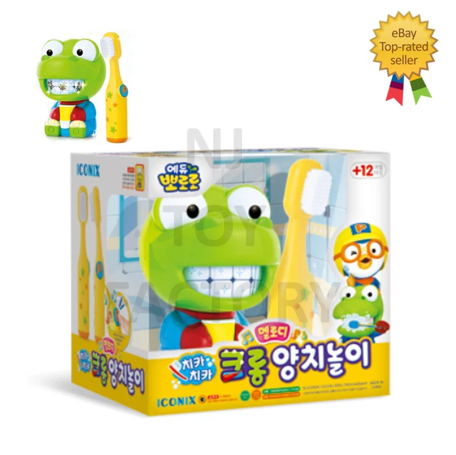 PORORO CRONG BRUSHING Teeth Play Melody Korean Cartoon Toy / Express ...