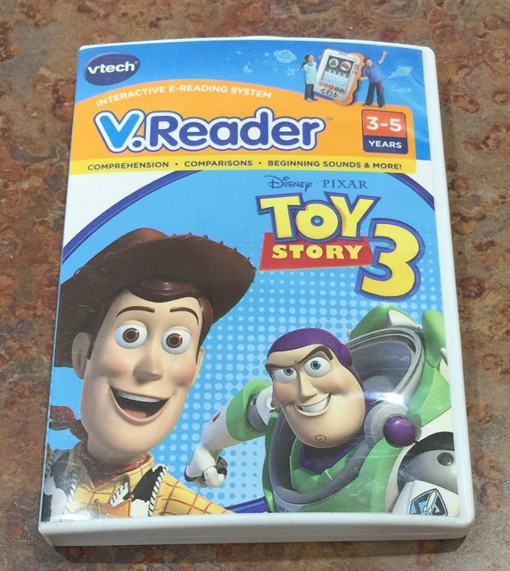VTECH V.READER DISNEY Pixar Toy Story 3 - Animated E-Book System - Game ...