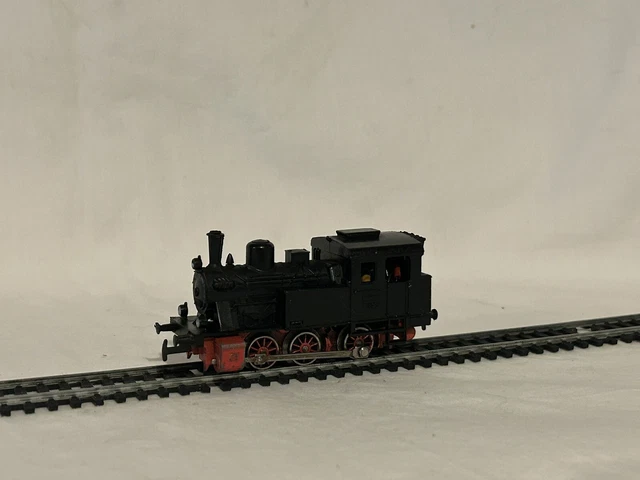 VINTAGE MARKLIN HO 3029 Tank Engine Steam Locomotive 0-6-0 in Black ...
