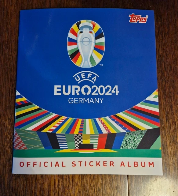 TOPPS UEFA EURO 2024 Germany Official Sticker Album £2.99 - PicClick UK