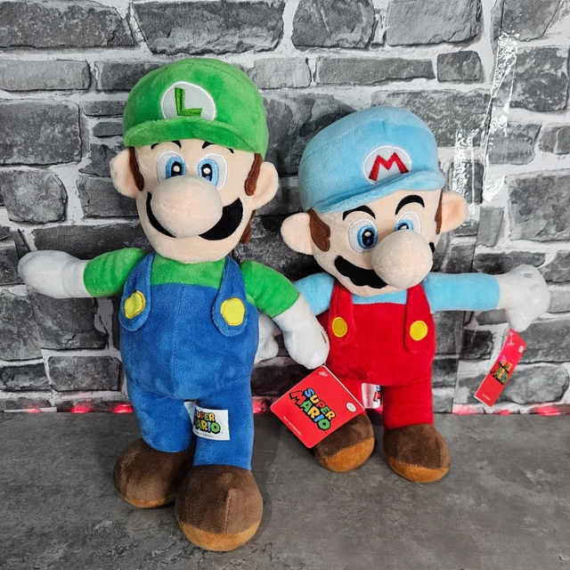 MARIO & LUIGI Teddys Plush Toys Super Mario From Good Stuff 12'' + 14 ...