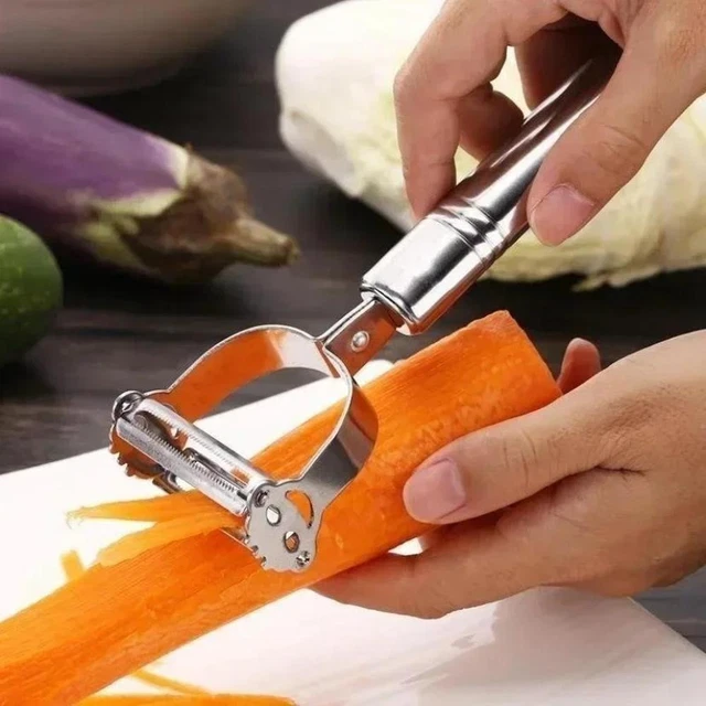 MULTIFUNCTIONAL STAINLESS STEEL Kitchen Essential for Potatoes, Fruits ...