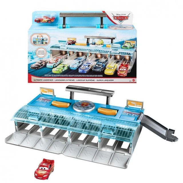 DISNEY PIXAR CARS Ultimate Launcher Playset With Lightning Mcqueen ...