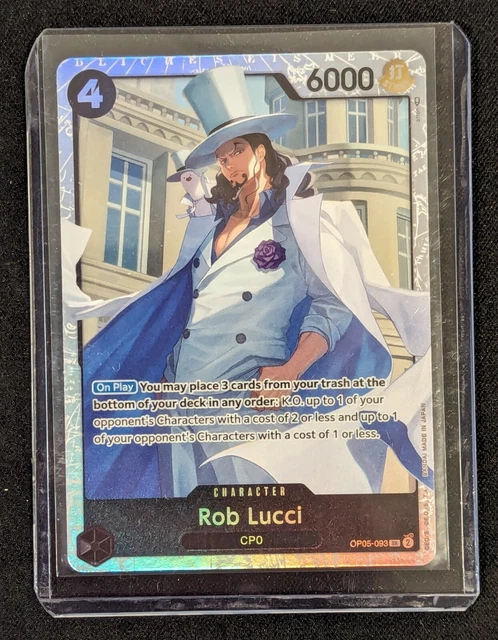 ONE PIECE TCG Awakening Of The New Era Rob Lucci OP05-093 SR anglais ... ONE PIECE TCG Awakening Of The New Era Rob Lucci OP05-093 SR anglais ...