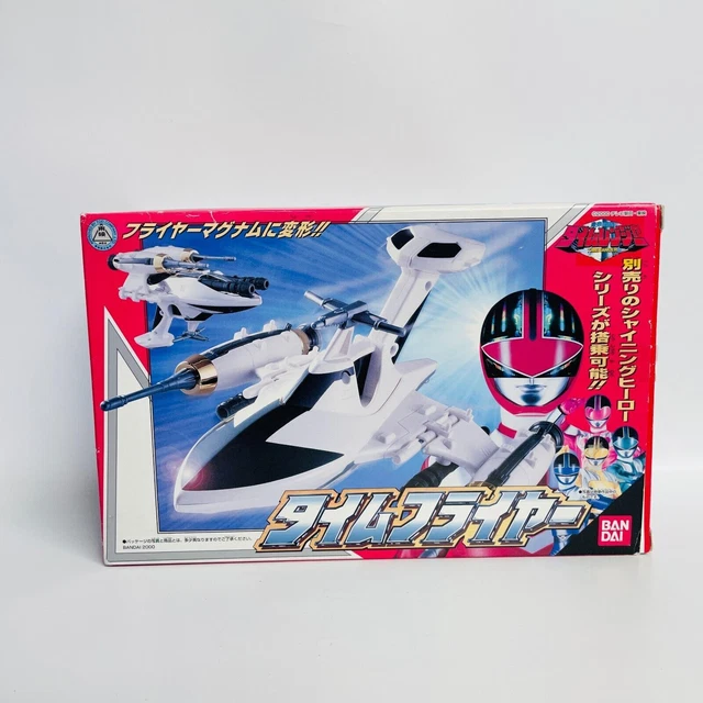 POWER RANGERS TIMERANGER DX Time Flyer Megazord Bandai EUR 67,99 ...