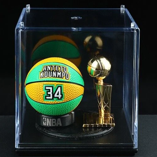NBA GIANNIS ANTETOKOUNMPO Milwaukee Bucks Basketball Gold MVP Trophy ...