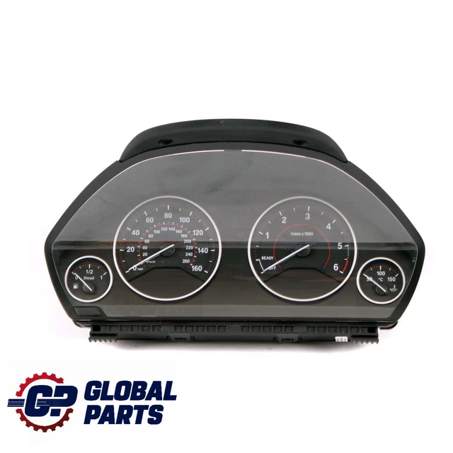 INSTRUMENT CLUSTER BMW F30 F31 F32 Unit Speedo Clocks Module MPH Manual ...