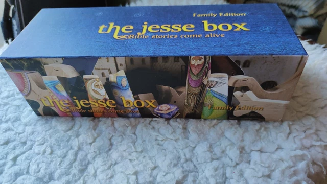 THE JESSE BOX Family Edition Diorama Bible Stories come alive .unused £ ...